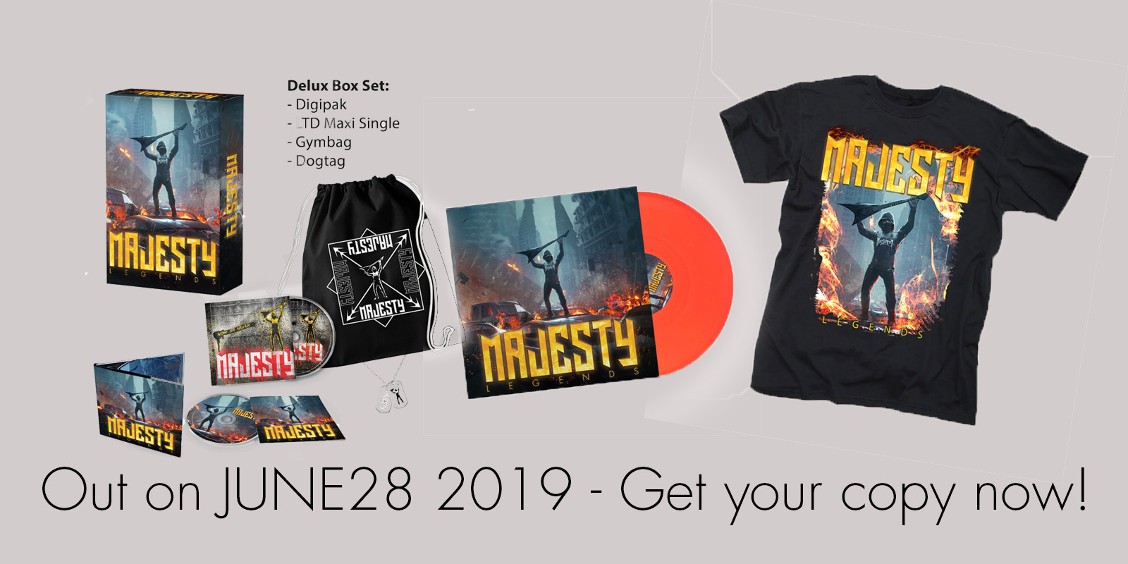 MAJESTY – official webpage — We Are Legends